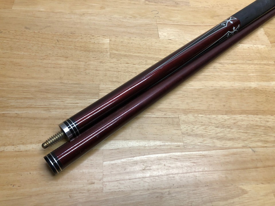 Sportcraft Fiberglass Graphite Pool Cue Two-Piece | eBay