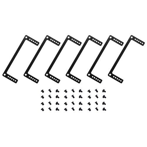 LIAN LI RB-001 RADIATOR OFFSET MOUNTING BRACKET BLACK -EXPRESS SHIP | eBay