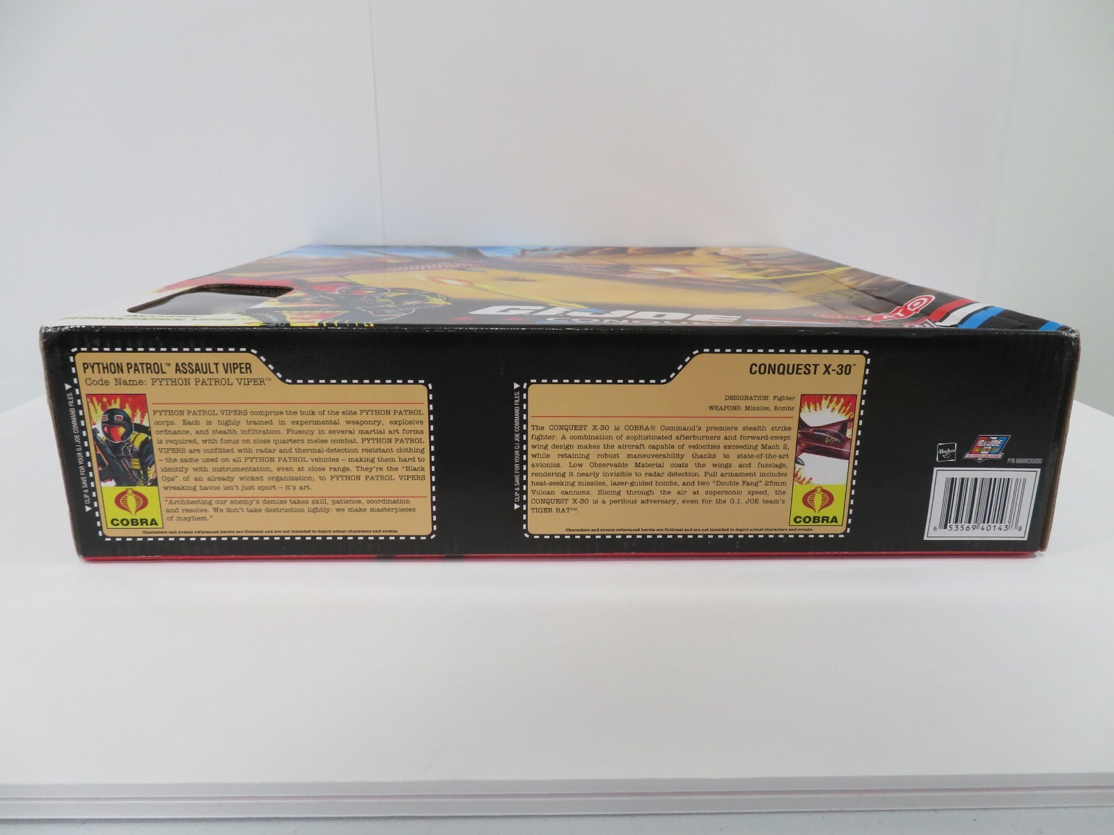 GI Joe Conquest X-30 w/Python Patrol Viper Target 2009 New (#92463 ...