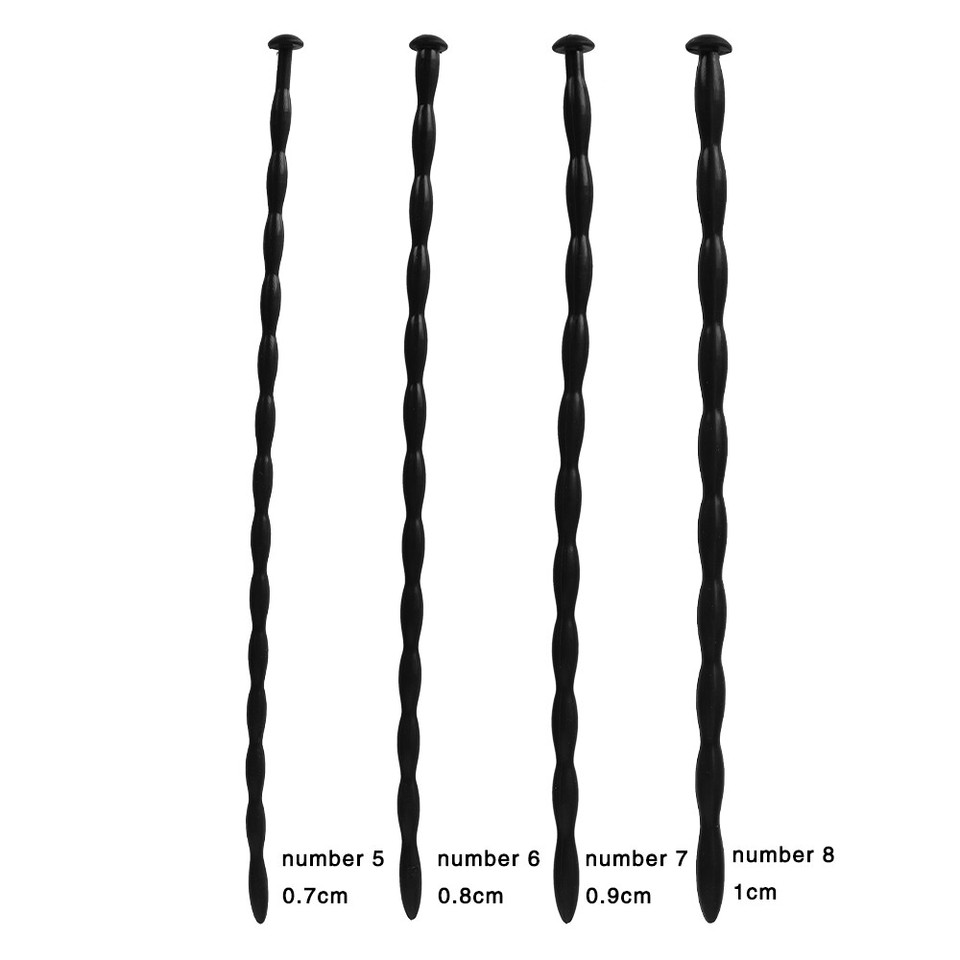 Male Silicone Peni Plugs Urethra Tube Sounds Dilator Insert Adults ...