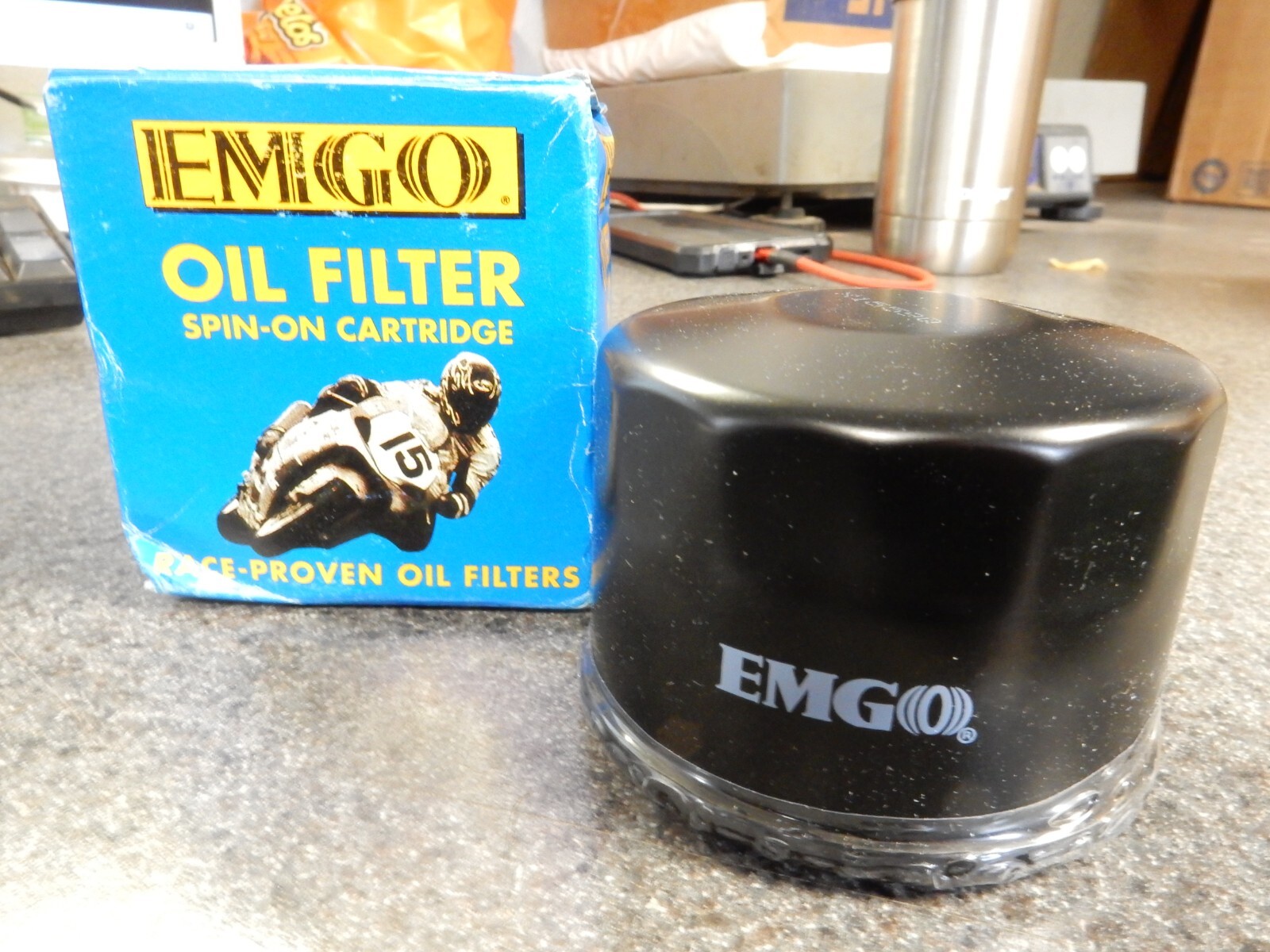NOS Emgo Oil Filter Fits: Yamaha 2001-2005 Raptor YFM660 5DM-13440-00 ...
