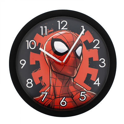 Spider-Man Portrait 10" Wall Clock Multi-Color | eBay