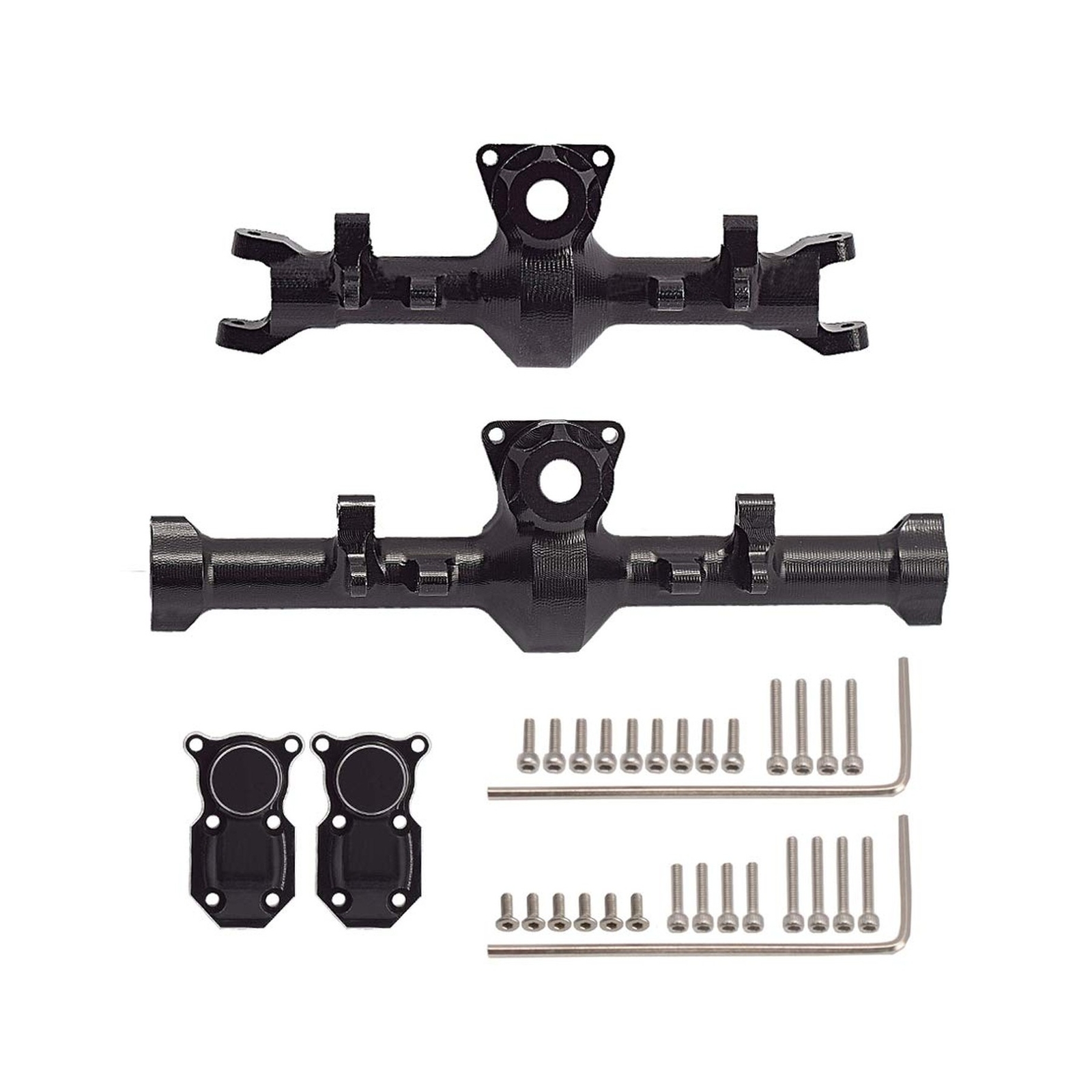 Aluminum Front & Rear Axle Housing Cover Set for Axial SCX24 90081 ...