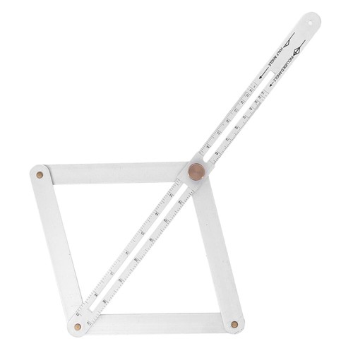 Carpenter Tools Multifunctional Protractor Measuring Woodworking Ruler ...