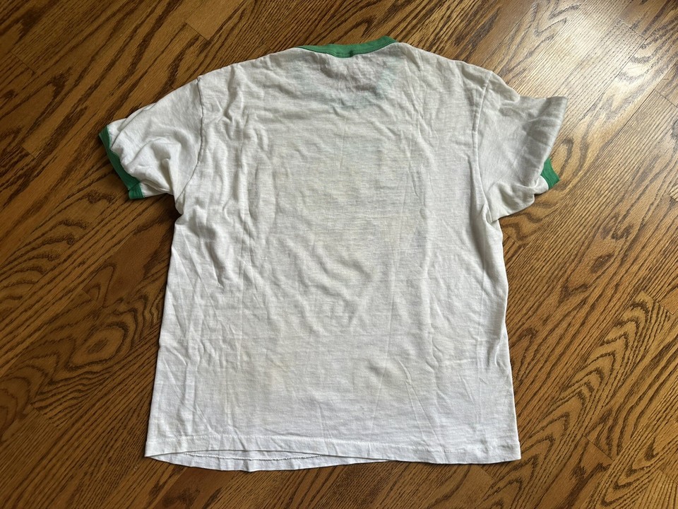 Vintage 80s Ringer Tee Grand American Ringer T Shirt Large | eBay