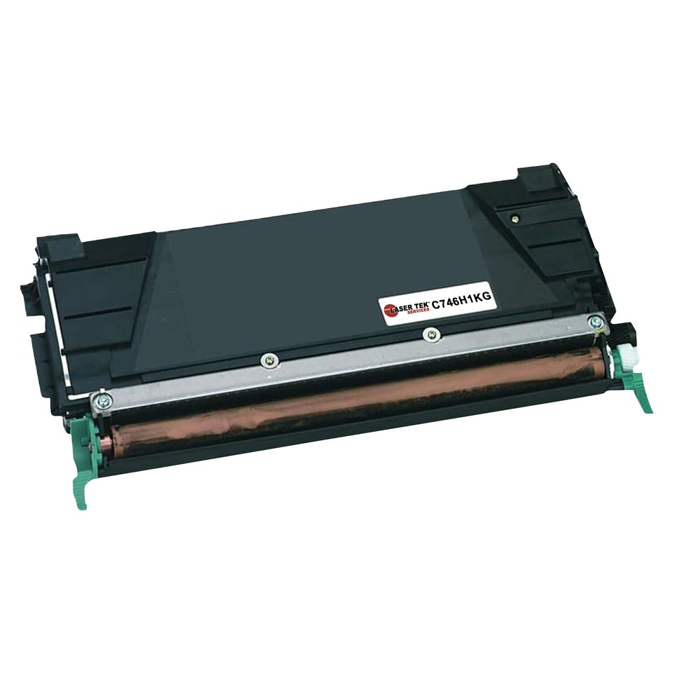LTS C746 C746H1KG Black Remanufactured for Lexmark C746 X746 XS746 ...