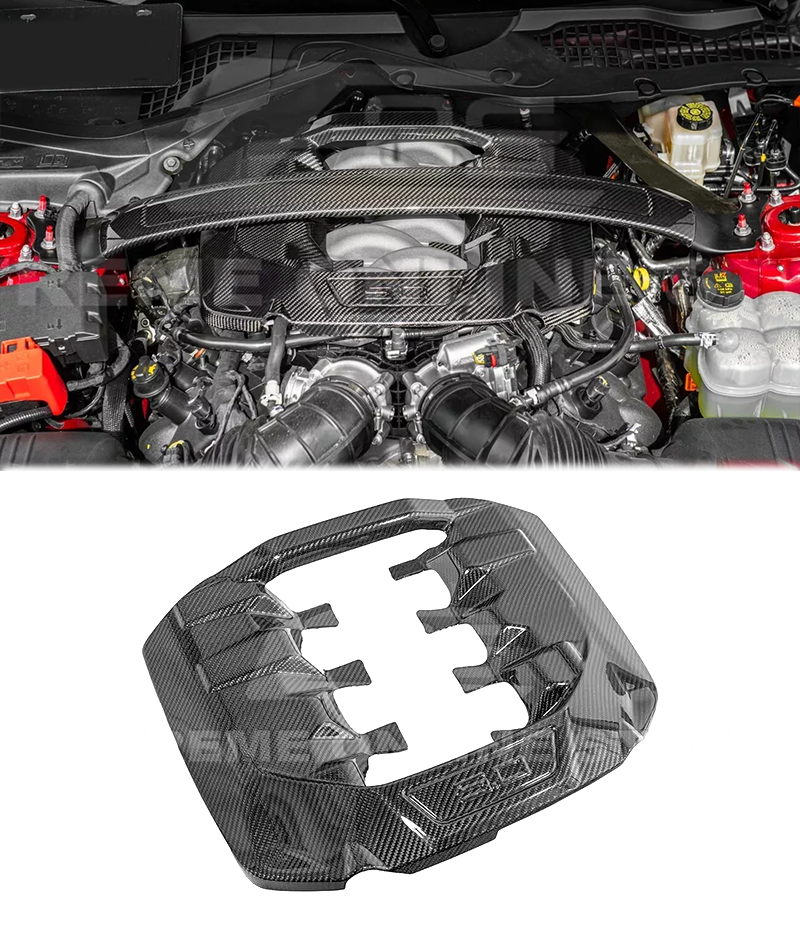 5.0L Engine Valve Cover For 24-Up Ford Mustang S650 GT Dark Horse ...