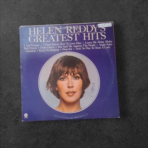 Helen Reddy Helen Reddy's Greatest Hits Capitol Records LP Vinyl RIP | eBay