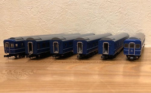 TOMIX JR 14 series sleeper express passenger car 6-car set | eBay