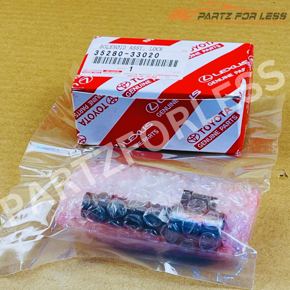 35280-33020 TOYOTA GENUINE SOLENOID ASSY, LOCK UP CONTROL 3528033020 ...