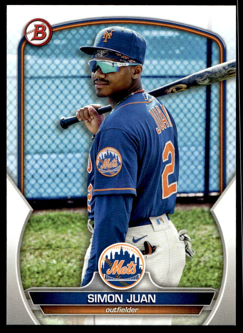 2023 Bowman #BP-38 Simon Juan New York Mets | eBay