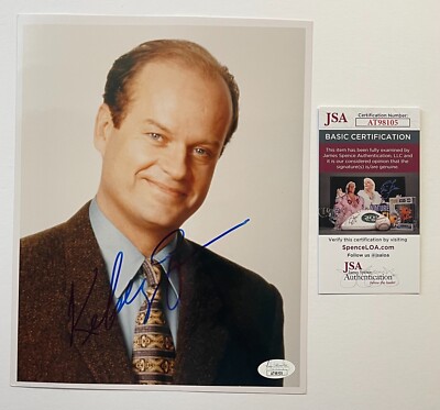 KELSEY GRAMMER SIGNED AUTOGRAPHED 8X10 PHOTO CHEERS FRASIER JSA COA E ...