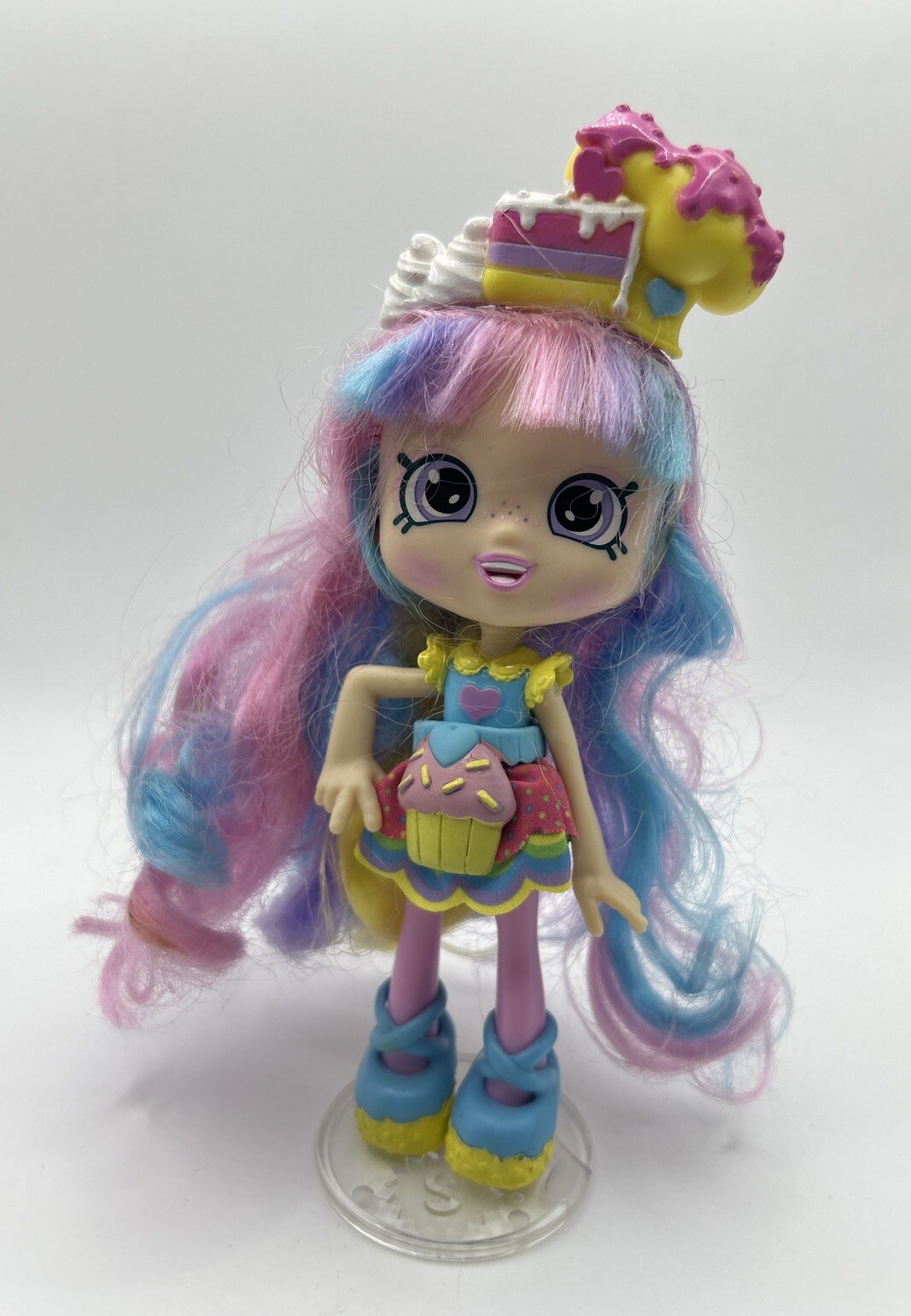 Shopkins Shoppies Rainbow Kate Doll S2 Moose Toys Collectible Apron ...