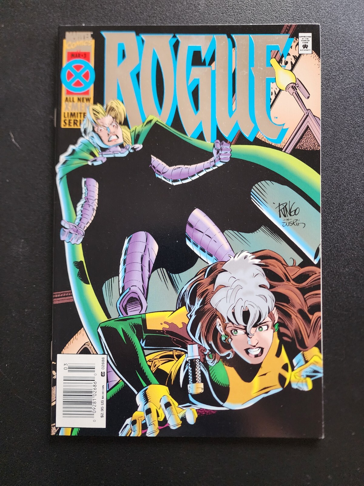 Marvel Comics Rogue #3 March 1995 Terry Austin Cover | eBay