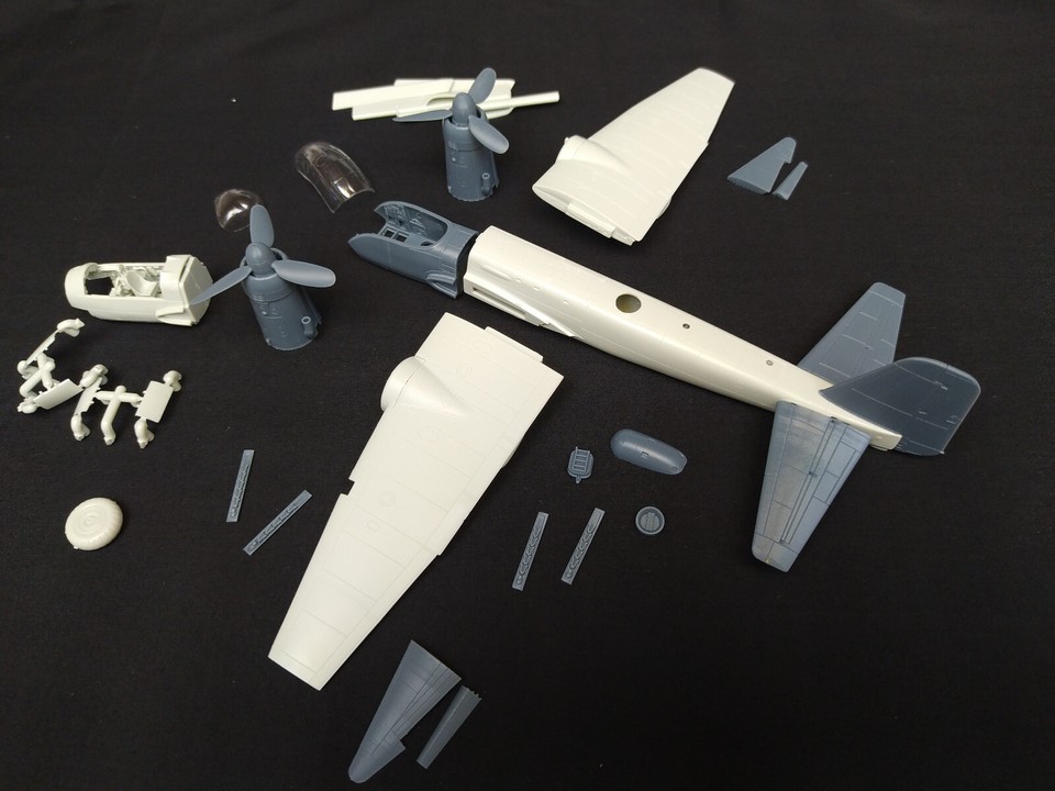 1/32 JUNKERS JU 388 L-3 CONVERSION SET FOR REVELL JU88 A-1 MULBERRY ...