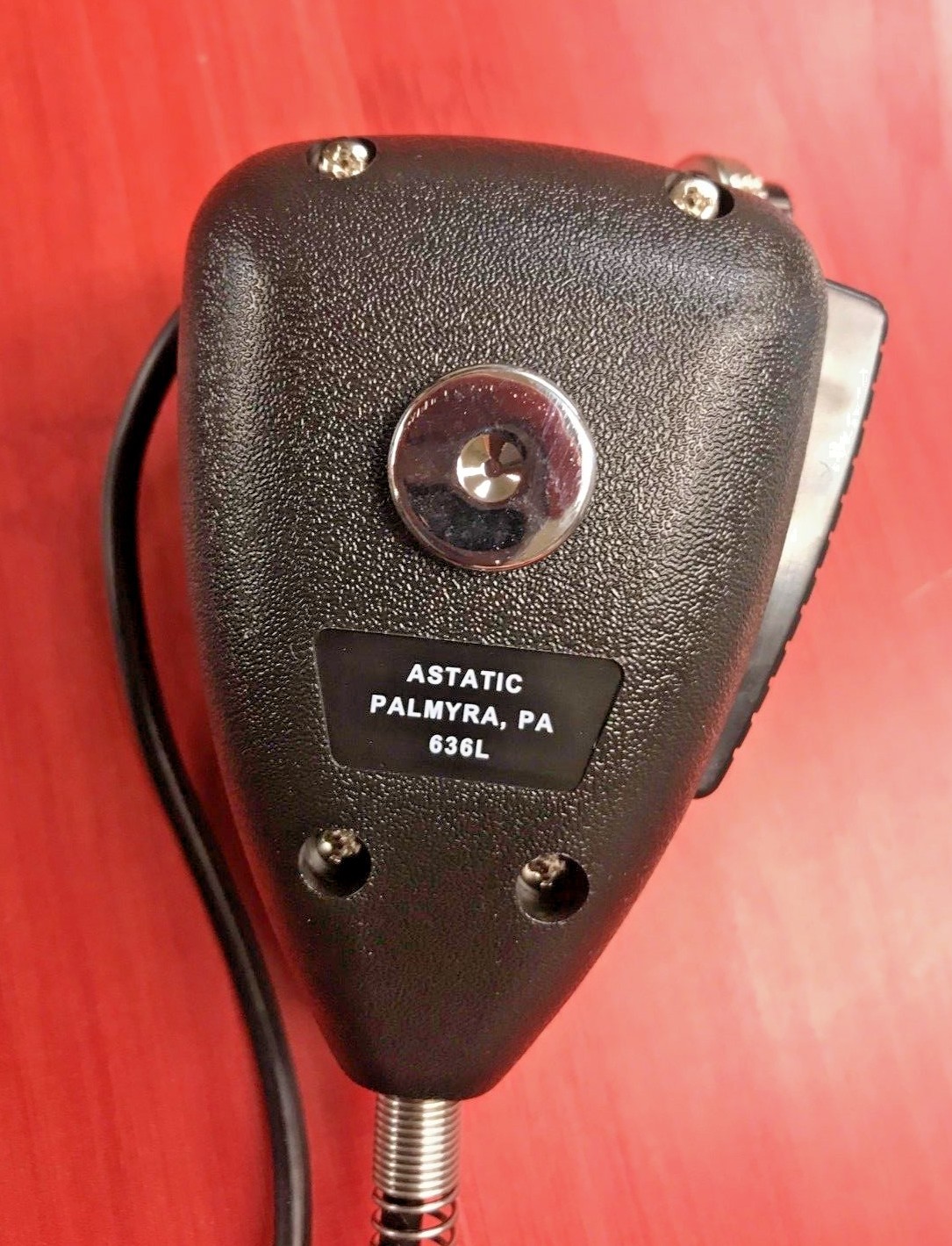 ASTATIC ORIGINAL 636L Handheld Microphone Wired 4-Pin Cobra CB/Ham | eBay