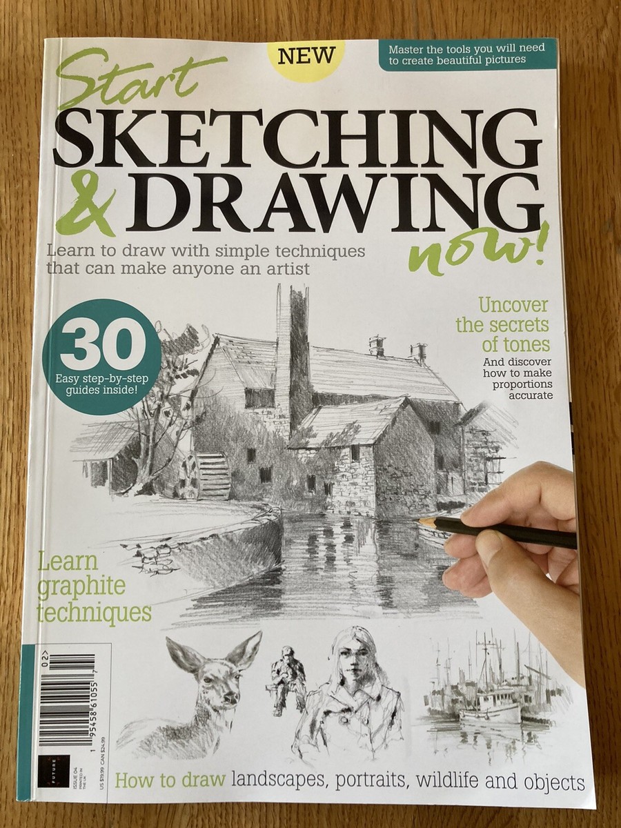 Easy Graphite Pictures Creative Bookazine Start Sketching & Drawing