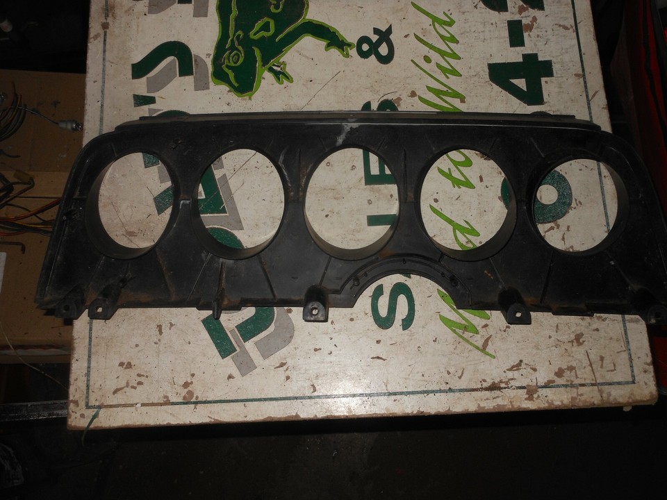 1972-1976 Ford Ranchero Torino Dash Instrument Cluster Bezel OEM Black ...