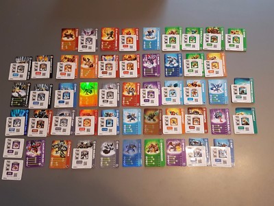 Cartes, codes et autocollants Skylanders Giants>>>AU CHOIX