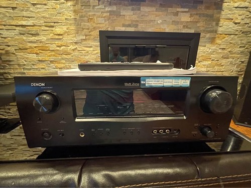 Denon AVR-1709 7.1 Receiver Multi-Zone Home Entertainment AV Surround ...