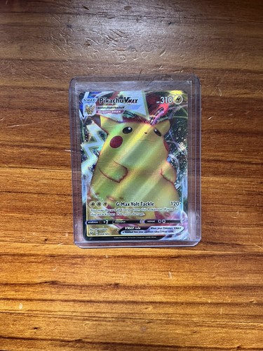 Pokémon TCG Pikachu VMAX 44/185 Vivid Voltage Ultra Rare Mint Condition ...
