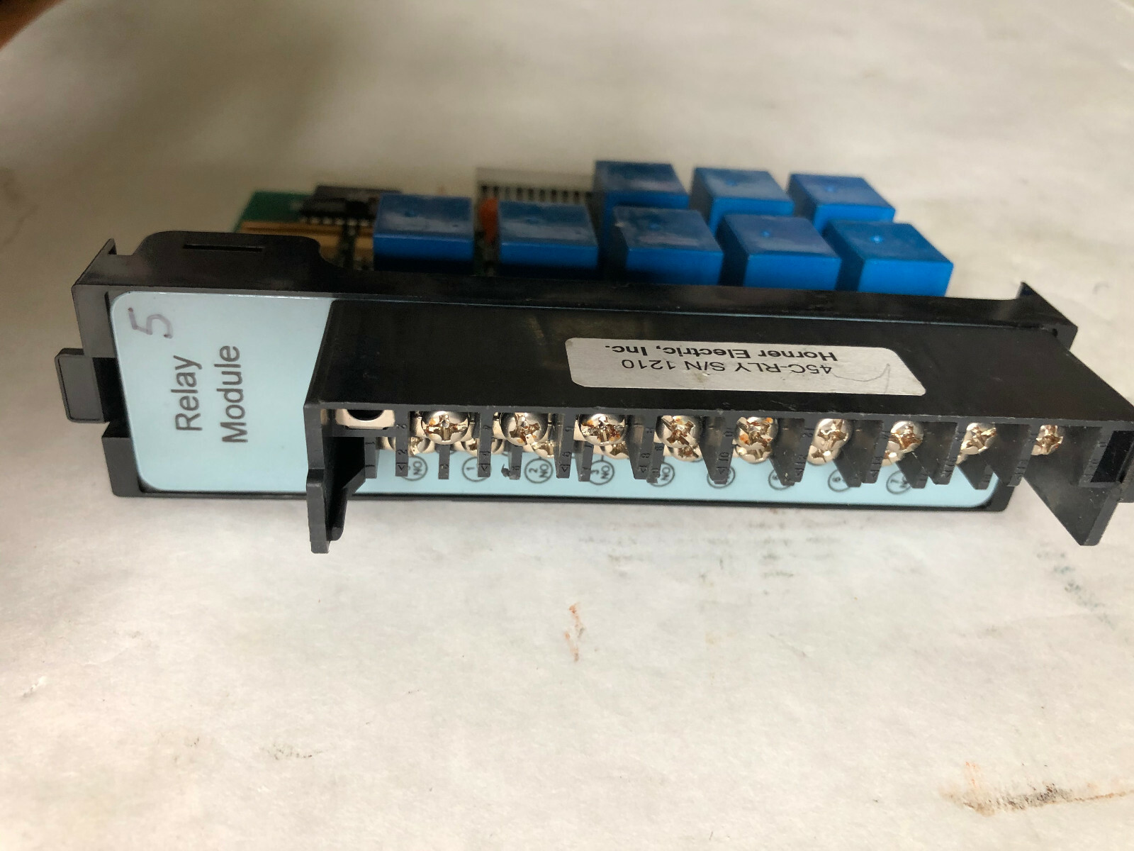 HORNER 45C-RLY REV.1 ELECTRIC OUTPUT MODULE ISOLATED RELAY 45CRLY ...