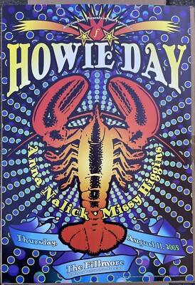 HOWIE DAY Concert Poster 2005 F-709 Fillmore | eBay