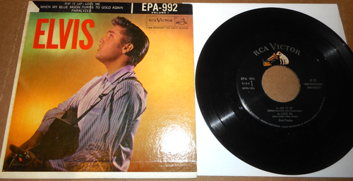 ELVIS PRESLEY - ELVIS VOL.1 - BLUE MOON, RIP IT UP, PARALIZED, +1 - RCA ...