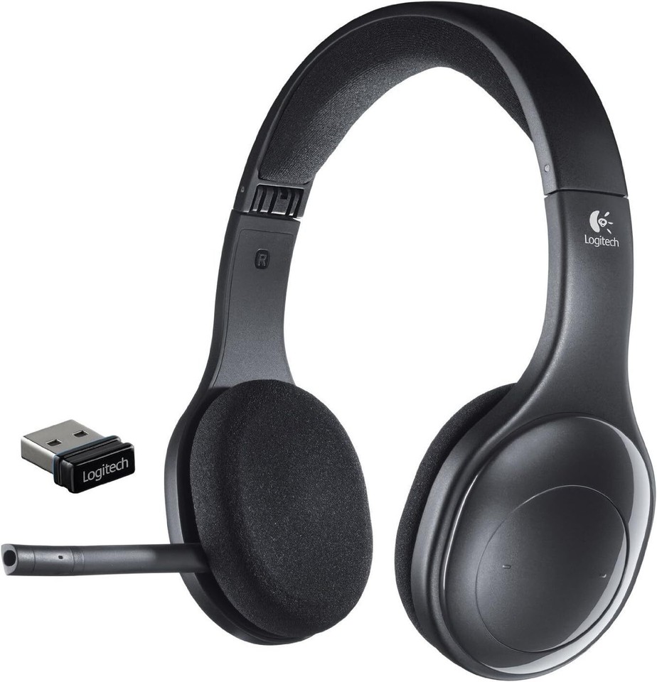 Logitech H800 Bluetooth Wireless Headset with Mic for PC, Tablets and ...