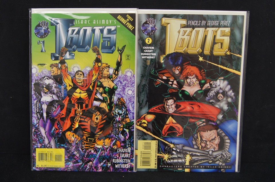 I-BOTS #1 2 6 ISAAC ASIMOV TEKNO Comics 1995 | eBay