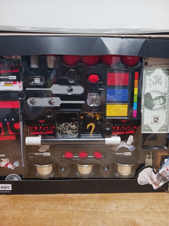 Marvin's Magic Ultimate Magic Set 400 Tricks & Illusions - Open Box | eBay