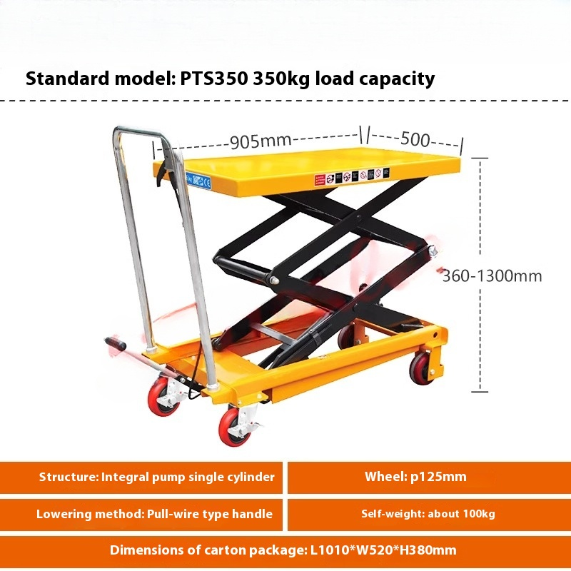 Manual Hydraulic Lifting Platform Car Loading and Unloading Car Mold ...