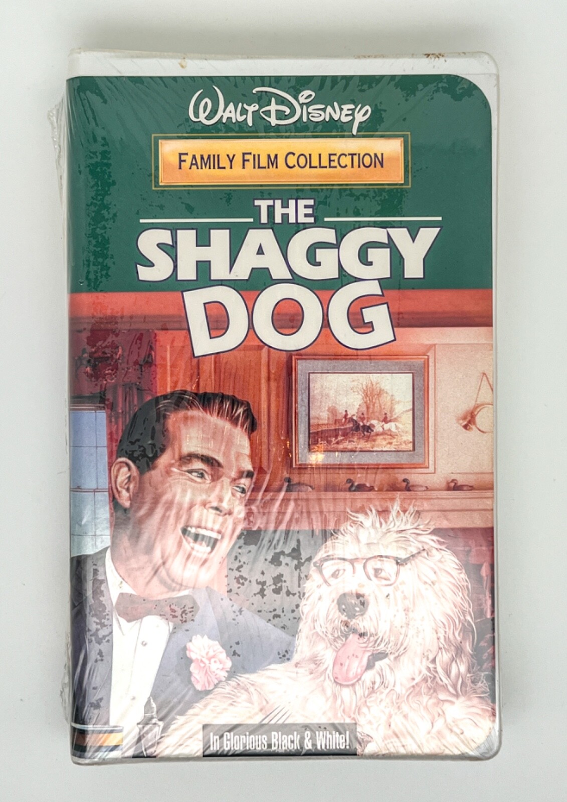 Vintage THE SHAGGY DOG Walt Disney Family Film VHS Tape Clamshell Case ...