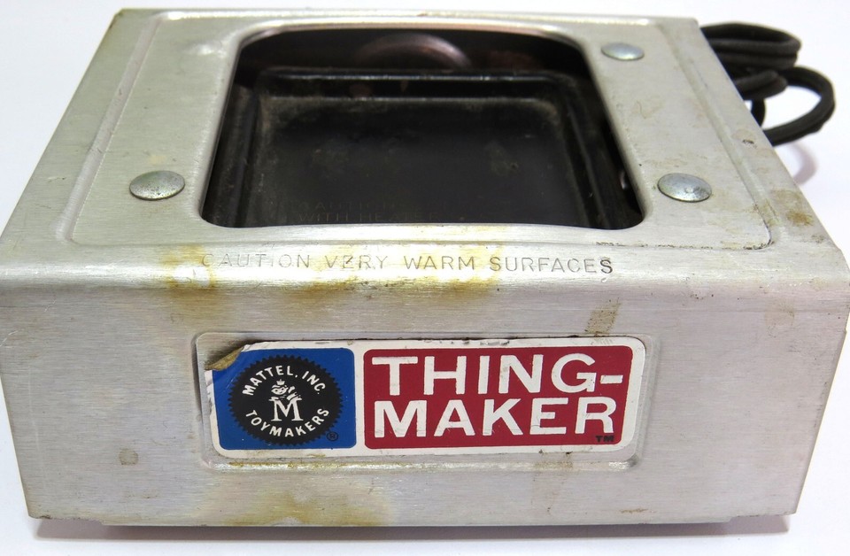 Mattel Thingmaker Vintage 1960's Toy Lot, No Heat, 8 Mold Pieces ...