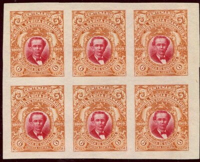 GUATEMALA PERKINS BACON PLATE PROOF GRANADOS 1909 | eBay