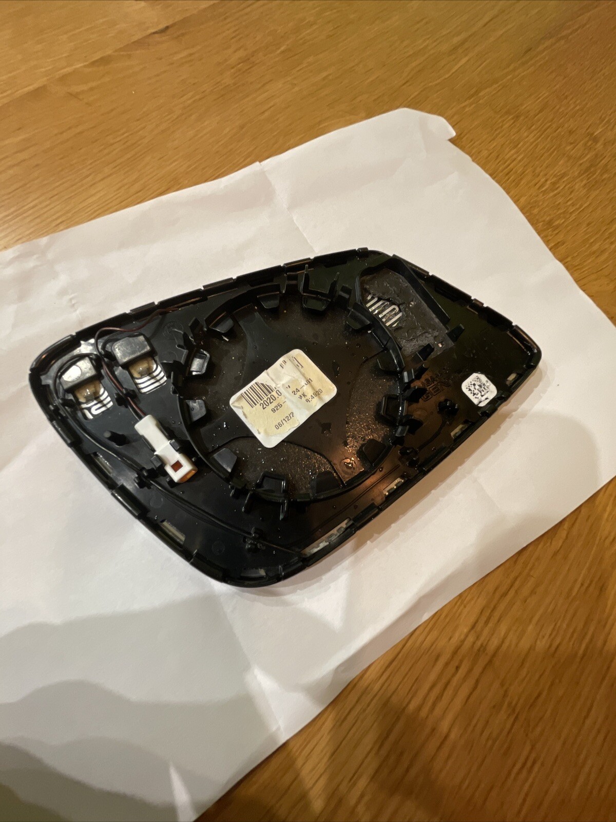 Original BMW F20 F21 F22 F87 Spiegelglas beheizt plan links EC ...