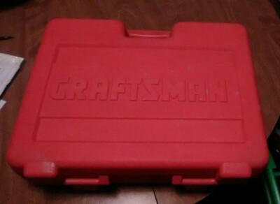 VINTAGE ORIGINAL CRAFTSMAN VERSAPAK HARD STORAGE CASE ONLY NR | eBay