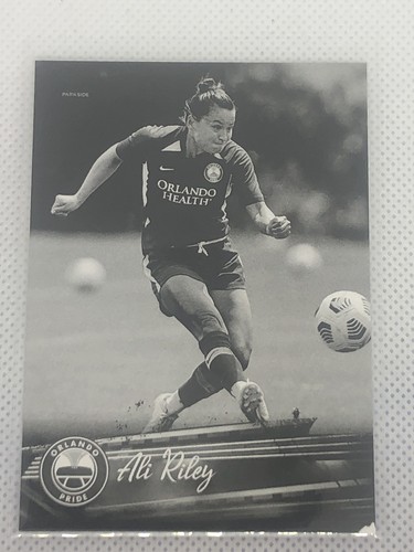 2021 Parkside NWSL | #191 Ali Riley Orlando Pride | Black & White /700 ...