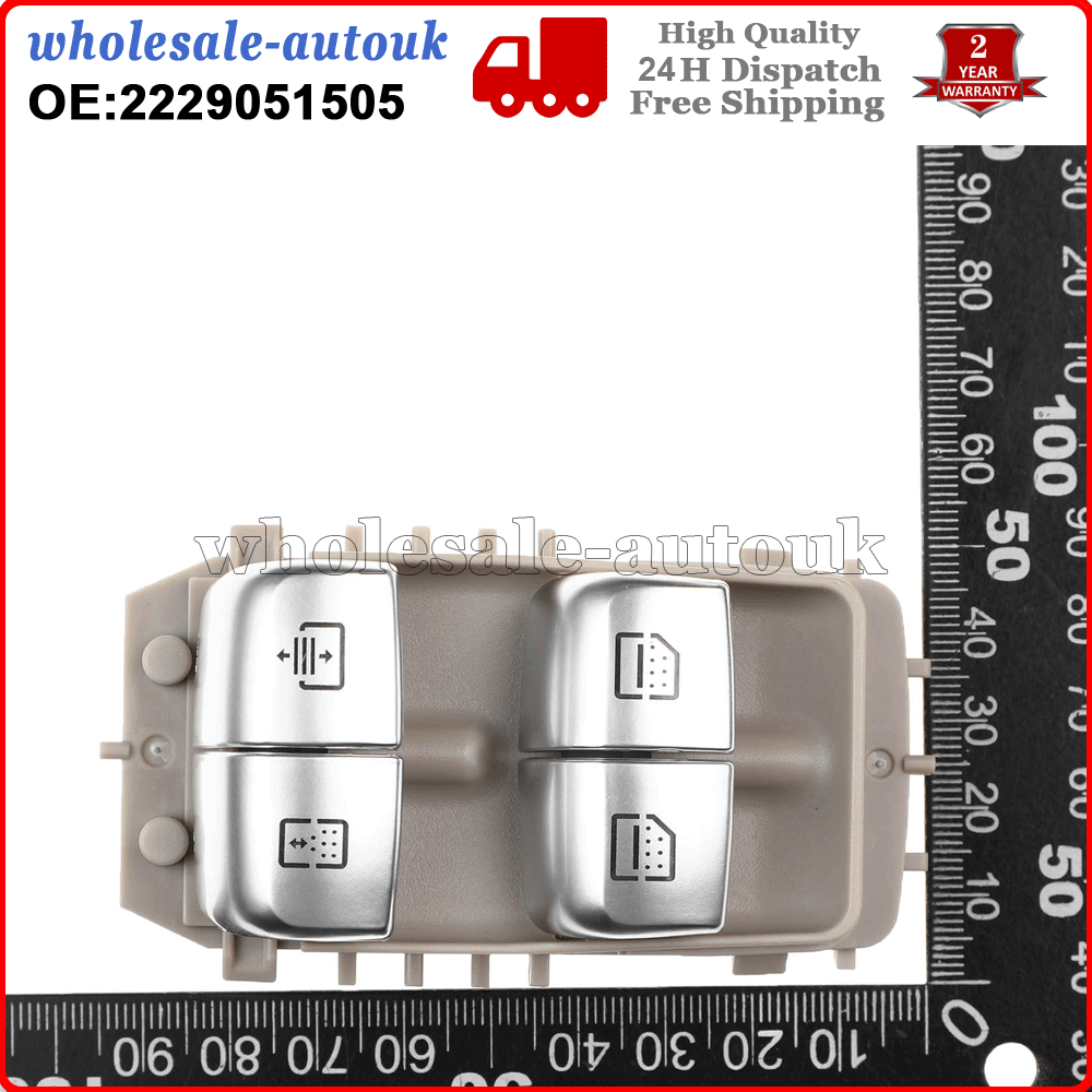 Rear Right Power Window Switch A2229051505 for Mercedes E200 E200d E250 ...
