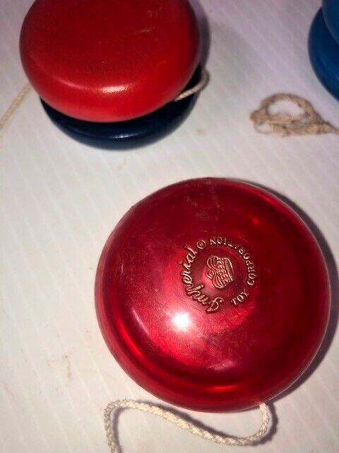 Lot of 3 YoYo- Hi-Tech Imperial Red ~ & others -- Collectible Yo-Yo Toy ...