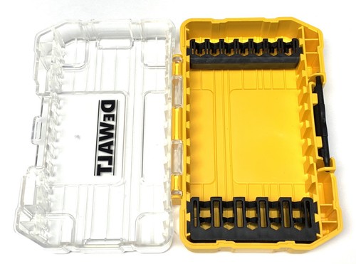 DEWALT Tough Case Bit Tip Storage Organizer STACKABLE INTERLOCKING & 2 ...