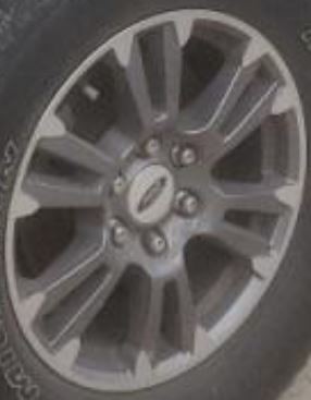 2020 F150 OE Wheel 18x7-1/2 12 Spoke 6 Split Spoke Machined Spoke Ends ...