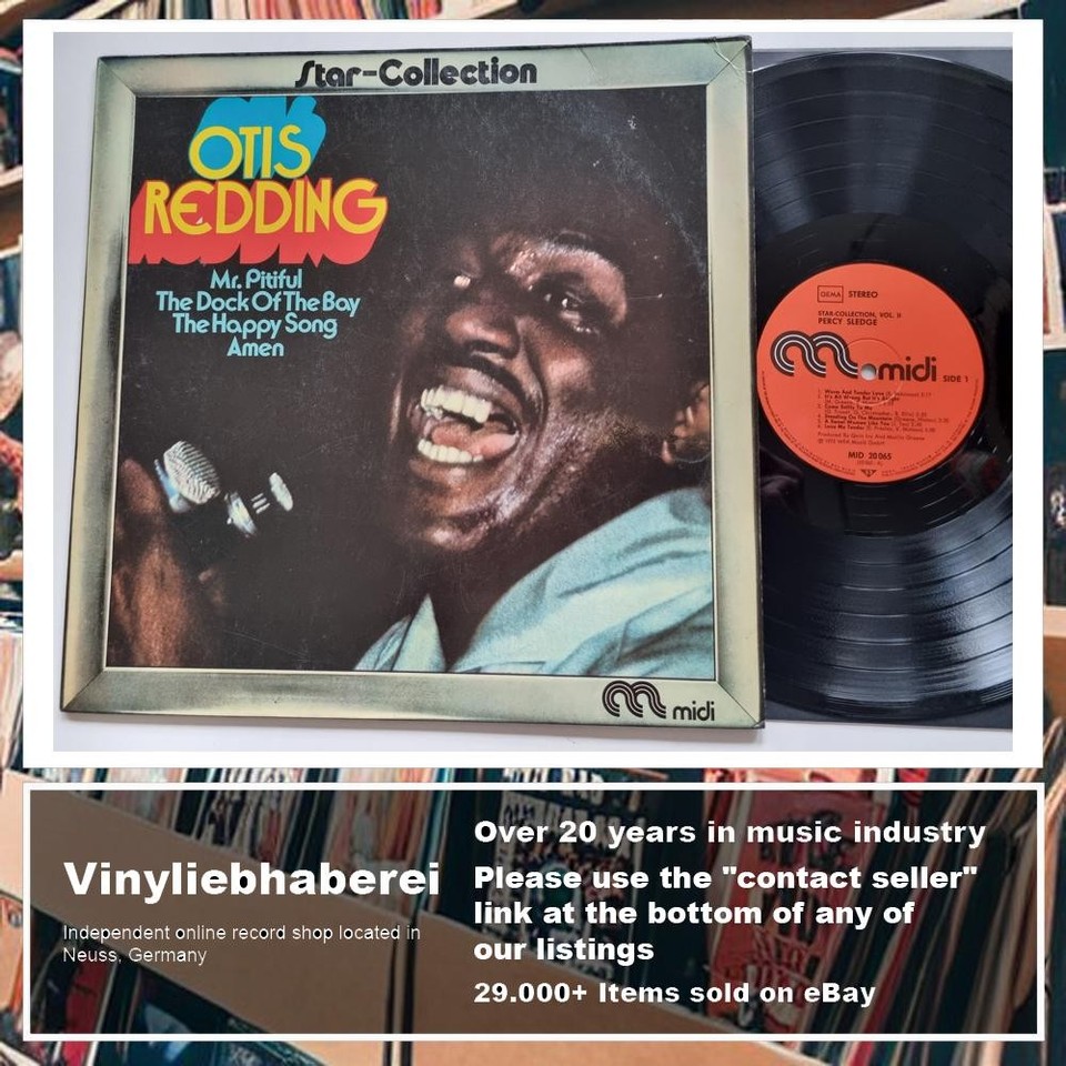 Otis Redding - Star-Collection/ Greatest Hits Vinyl LP Germany | eBay