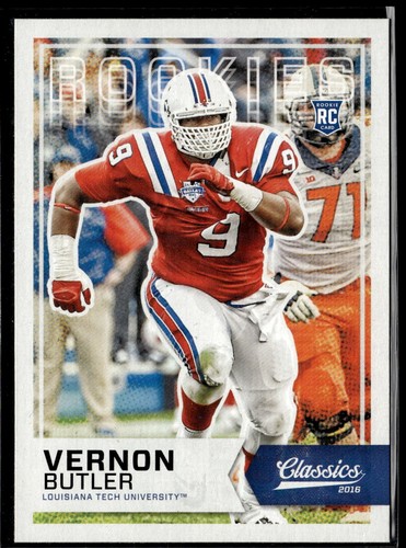 Vernon Butler 2016 Panini Classics #213 Louisiana Tech Bulldogs | eBay