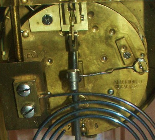 Spaulding and Company Marti Crystal Regulator Chicago and Paris Clock ...