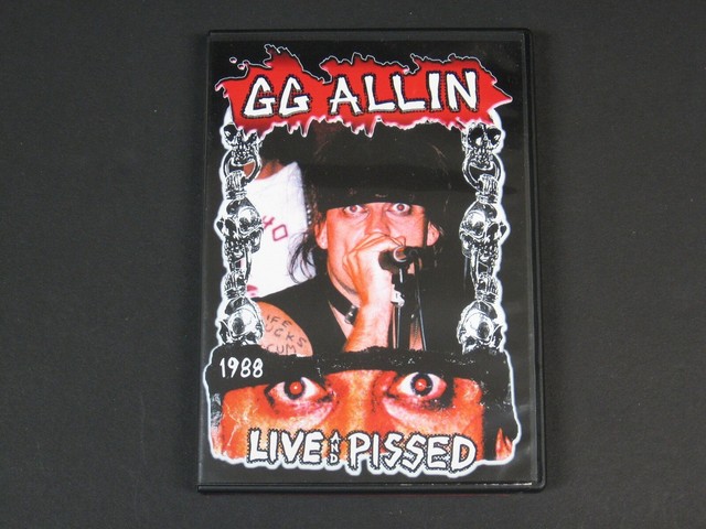 GG Allin - Live and Pissed (DVD, 2002) for sale online | eBay