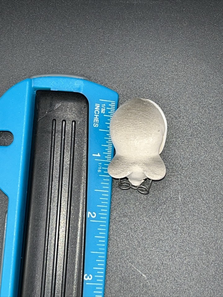 Miniature Clay Mouse Wearing Glasses Figurine | eBay