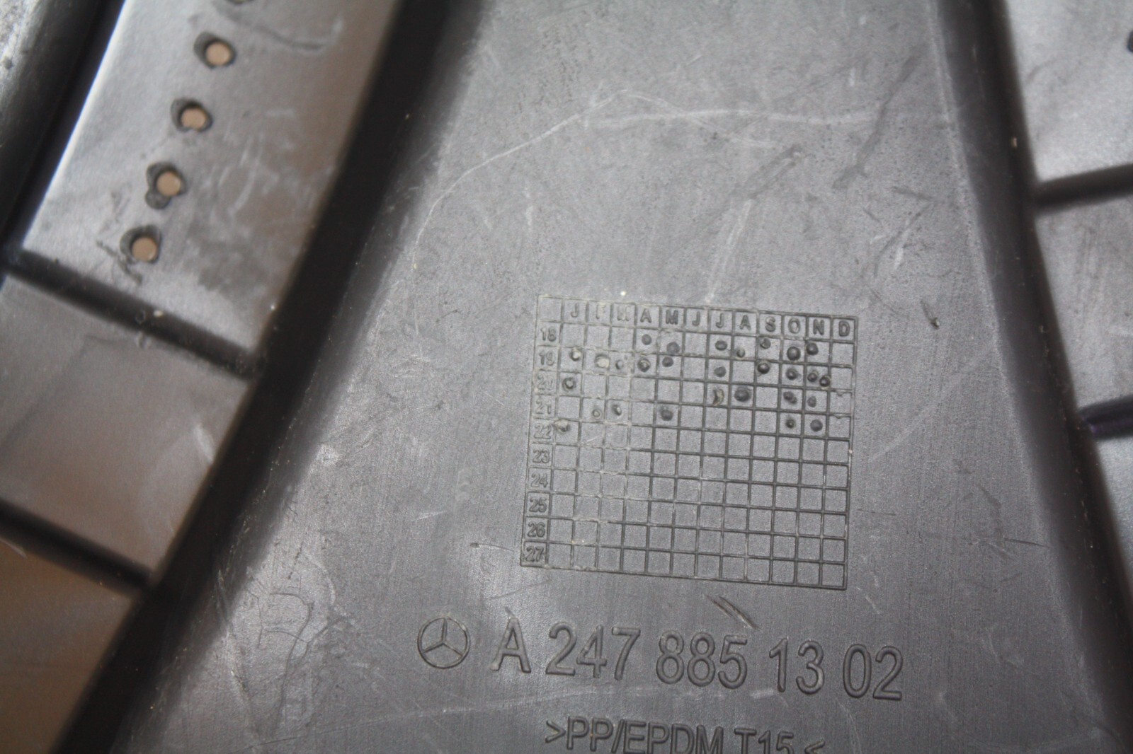 Mercedes B Class W247 AMG Front Bumper Left Bracket 2019 ON A2478851302 ...