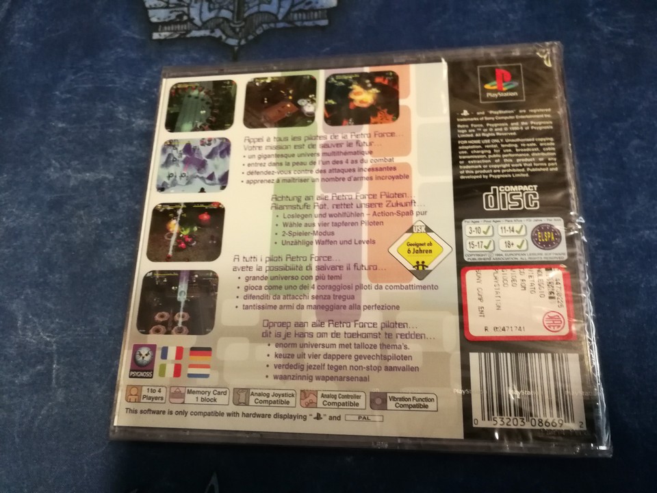RETRO FORCE Playstation PS1 PSX PSONE Edizione italiana prima stampa ...