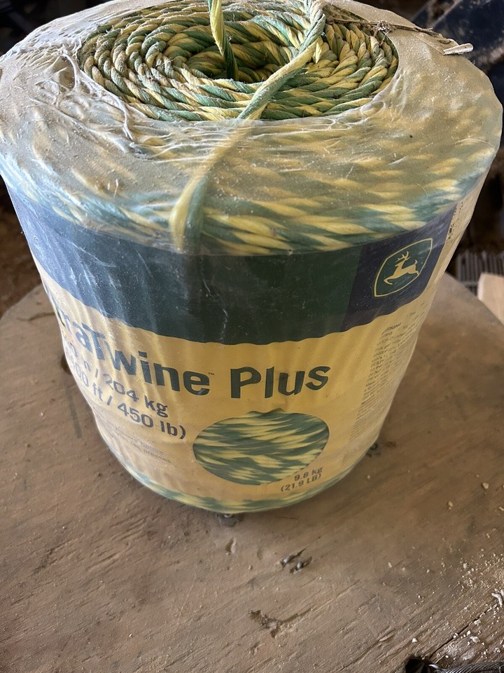 John Deere Extra Twine Plus 4400/450 Green/Yellow Poly Baler Twine ...